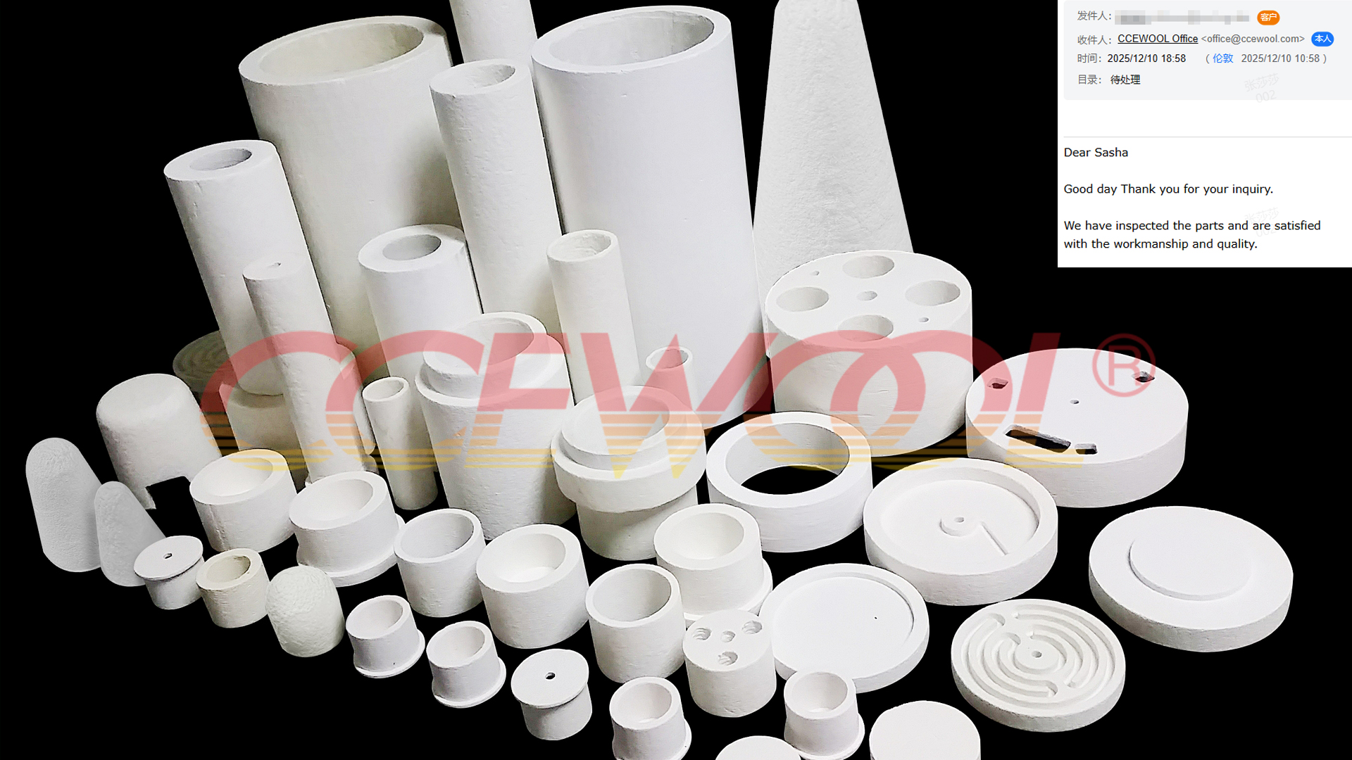 Ceramic Fiber Vacuum Formed Shapes | Ceramic Fiber
